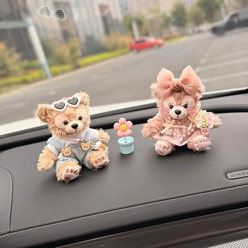 3 шт. фигурки для авто ShellieMay Duffy Цветок, декор на приборную панель, автомобильные аксессуары