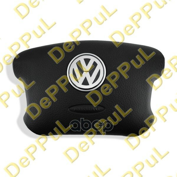 Крышка на подушку безопасности В руль VW PASSAT B5 (97-00) DePPuL арт. DE3B0BK4ECB5