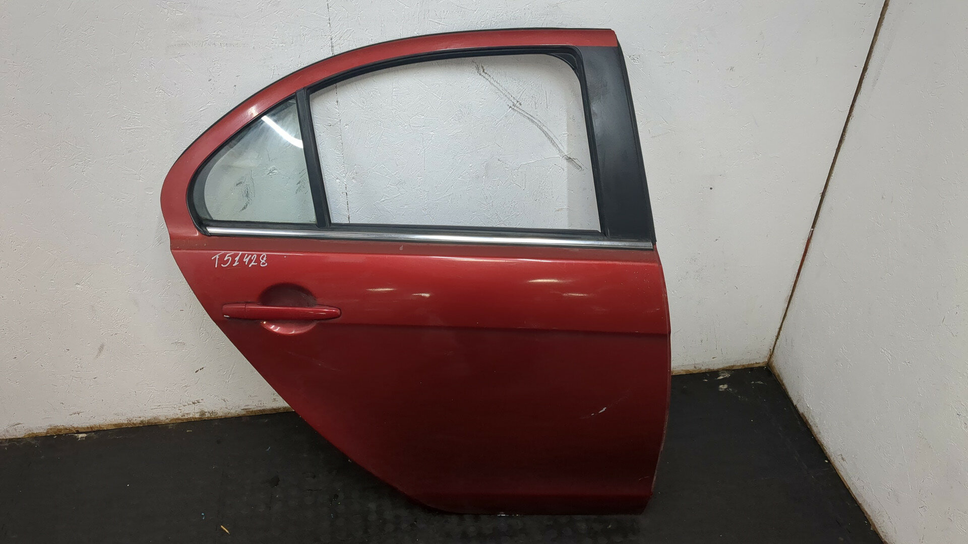 Дверь боковая (легковая) правая задняя Mitsubishi Lancer 10 Б/У