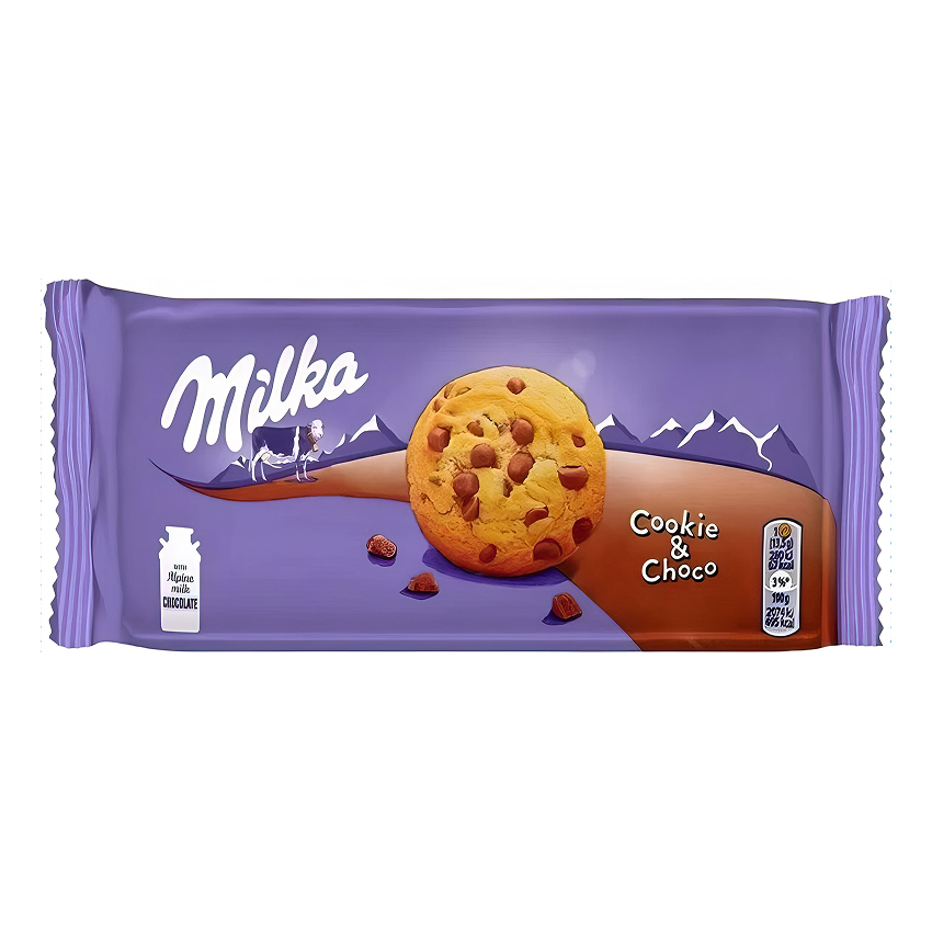 Milka Choco Cookie печенье с шок. крошкой 135 гр.