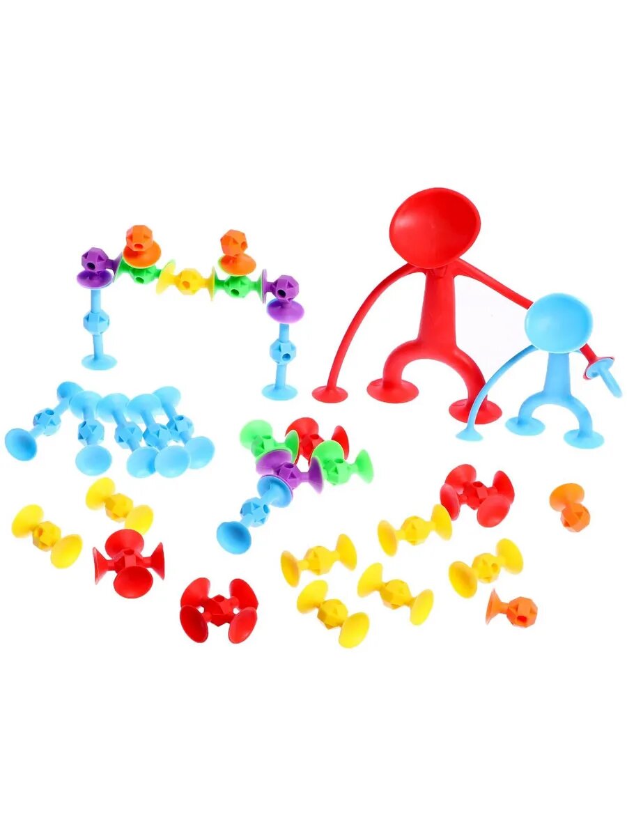 Конструктор резиновый Детали присоски