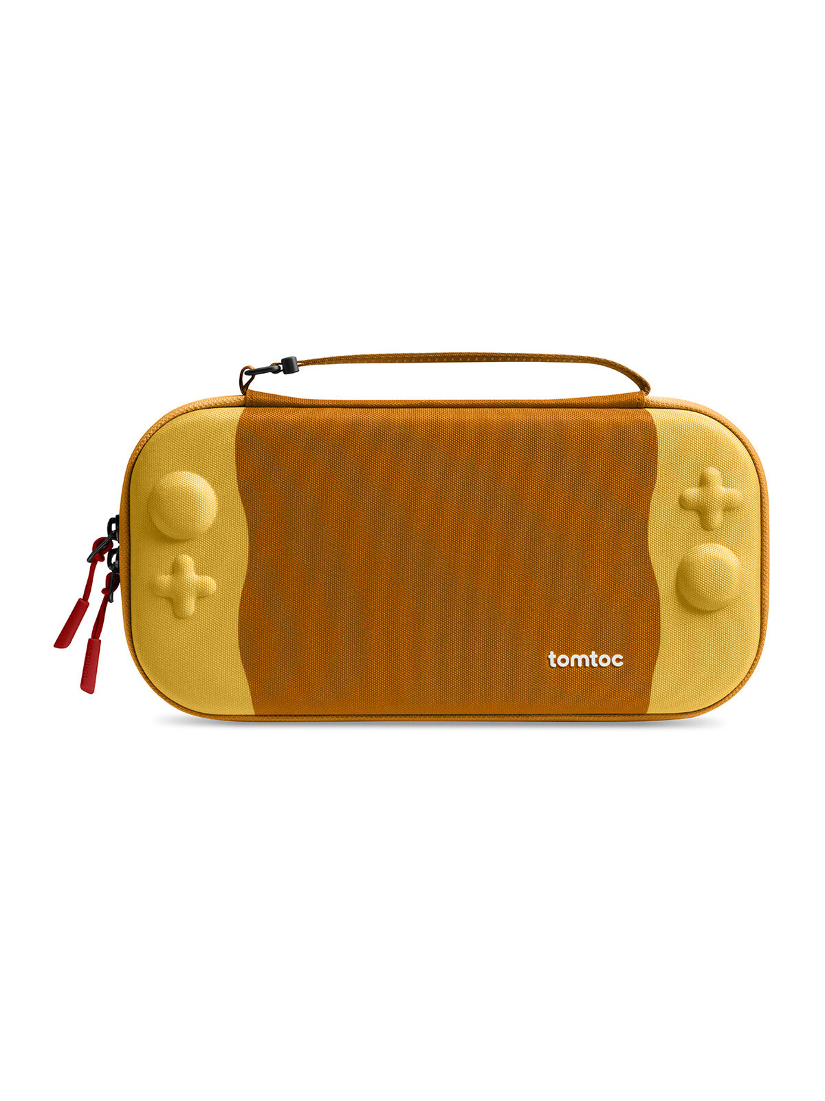 Чехол Tomtoc для Nintendo Switch 2, FancyCase-G05 ударопрочный, со слотами для картриджей, банановый