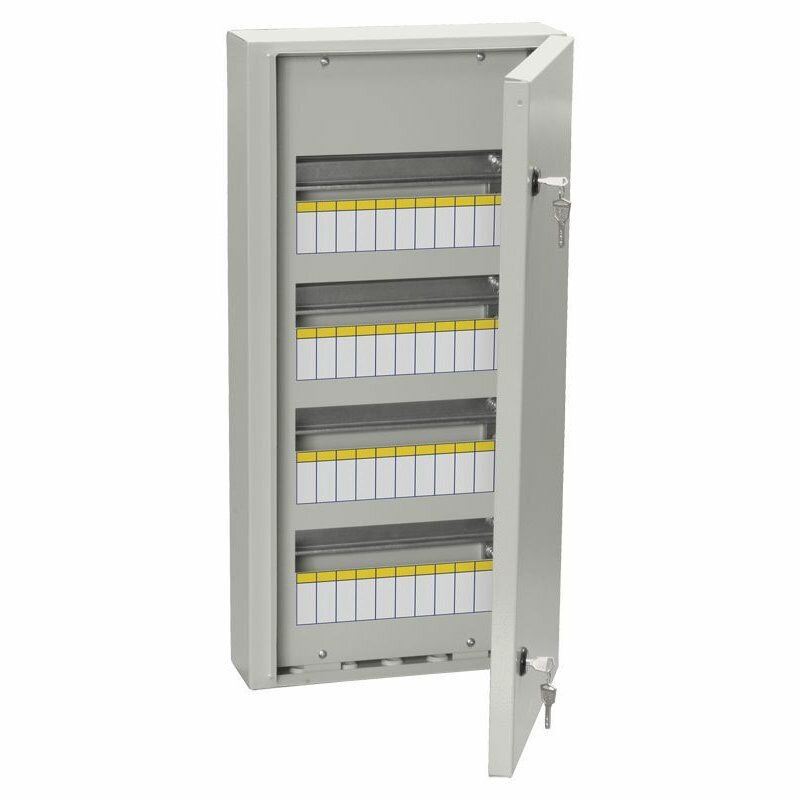 Распределительный щит IEK ЩРн-48 Titan IP54, металлический, 670х330х120 мм