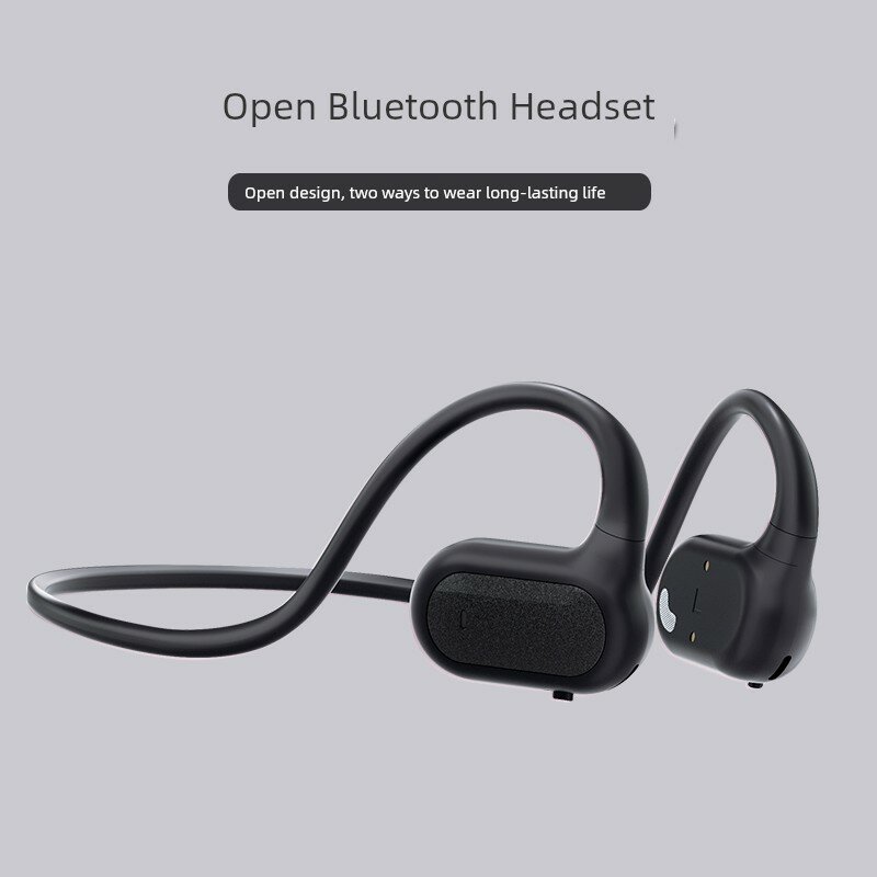 Беспроводные спортивные Bluetooth наушники с сенсорным управлением, водонепроницаемые IPX6, дизайн на ушах для бега -