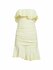 Платье Isabel Marant Strapless ruffled mini dress, размер 34, разноцветный