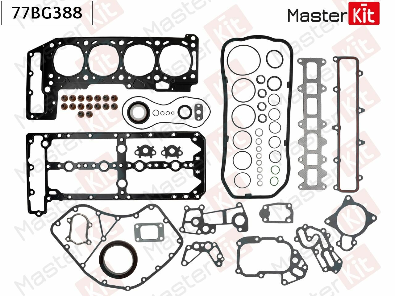 Комплект прокладок IVECO DAILY, IV F1CE0481A MasterKit 77BG388