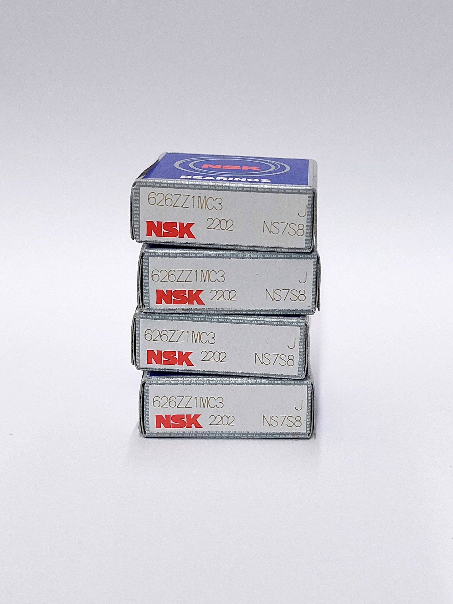 Подшипник NSK 626ZZ1MC3 6х19х6 мм к-т 4 шт.