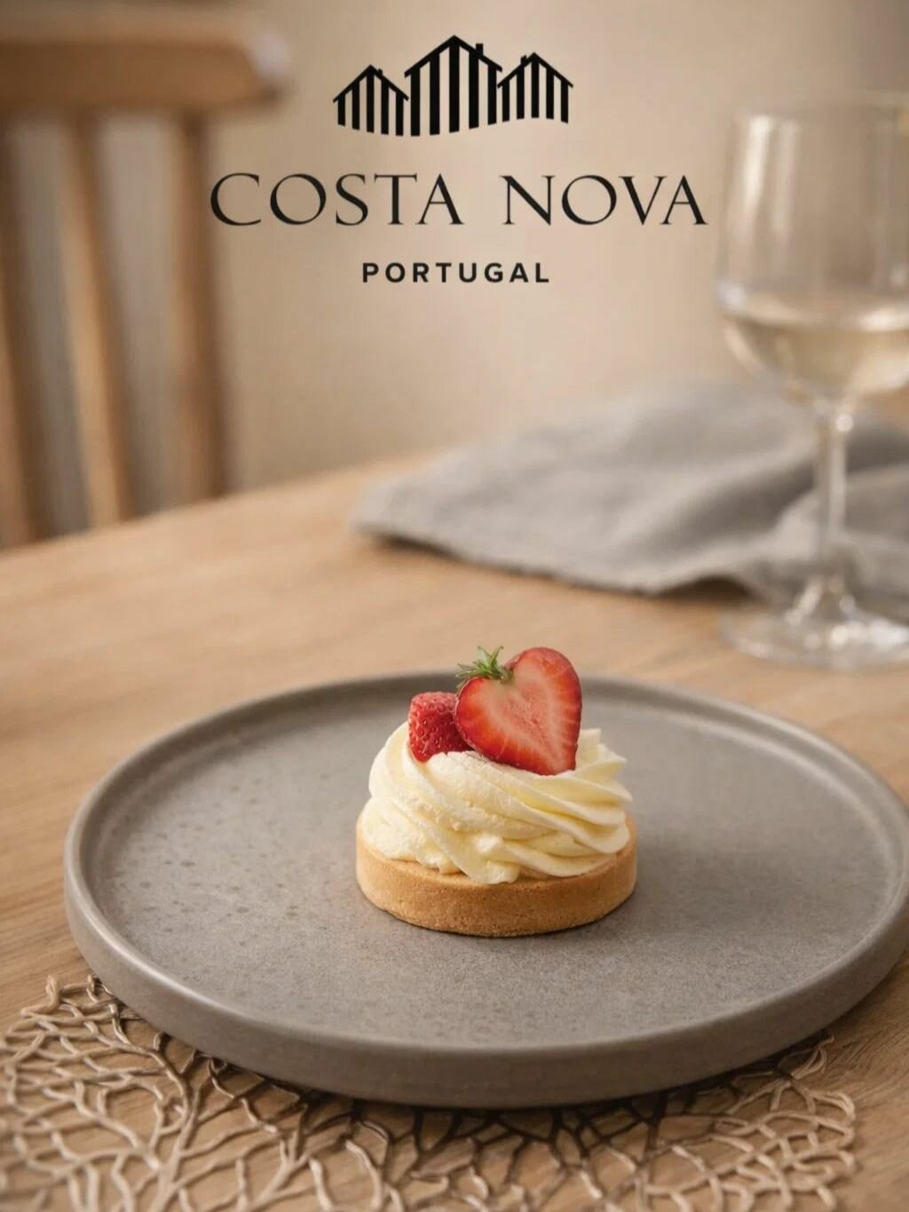 Тарелка круглая, основная с бортиком коричневая Costa Nova "Redonda Oak" 1 шт, 20.7Х21.5 см. Ударопрочная, профессиональная керамика. Для подачи основных блюд, закусок. Португалия