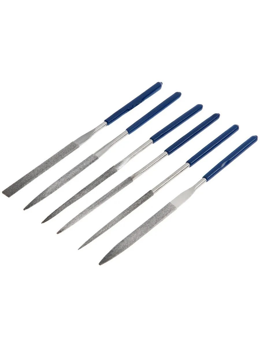 Набор надфилей алмазных 70х160х4мм 6шт,