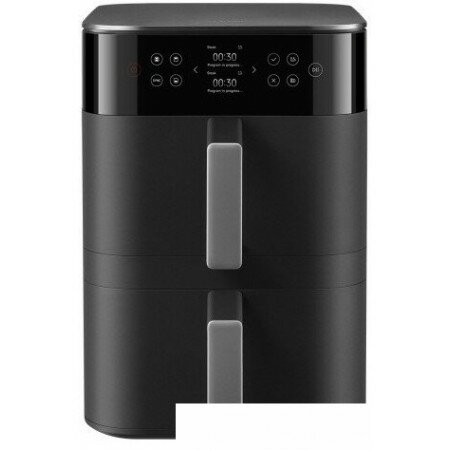 Аэрогриль (аэрофритюрница) Xiaomi Smart Double Stack Air Fryer 12L MAF-DS1201 (черный)