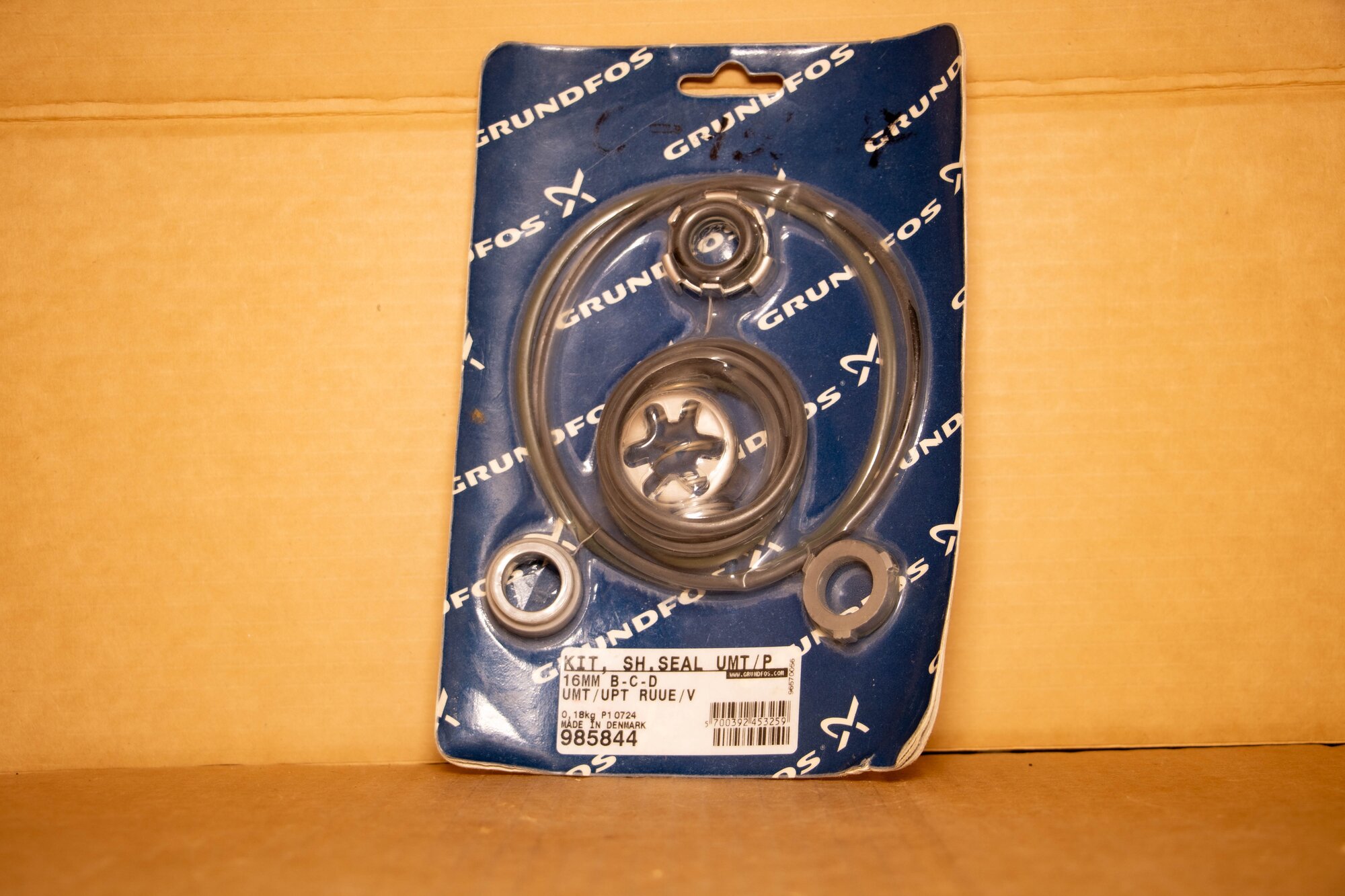 Торцевое уплотнение Grundfos RUUE d 16 мм для TP, UMT, PT Артикул 00985844