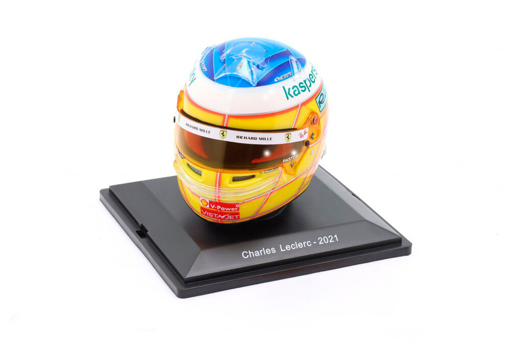 SPARK Шлем bell charles leclerc french gp 2021 ferrari SF21 / шлем шарля леклера