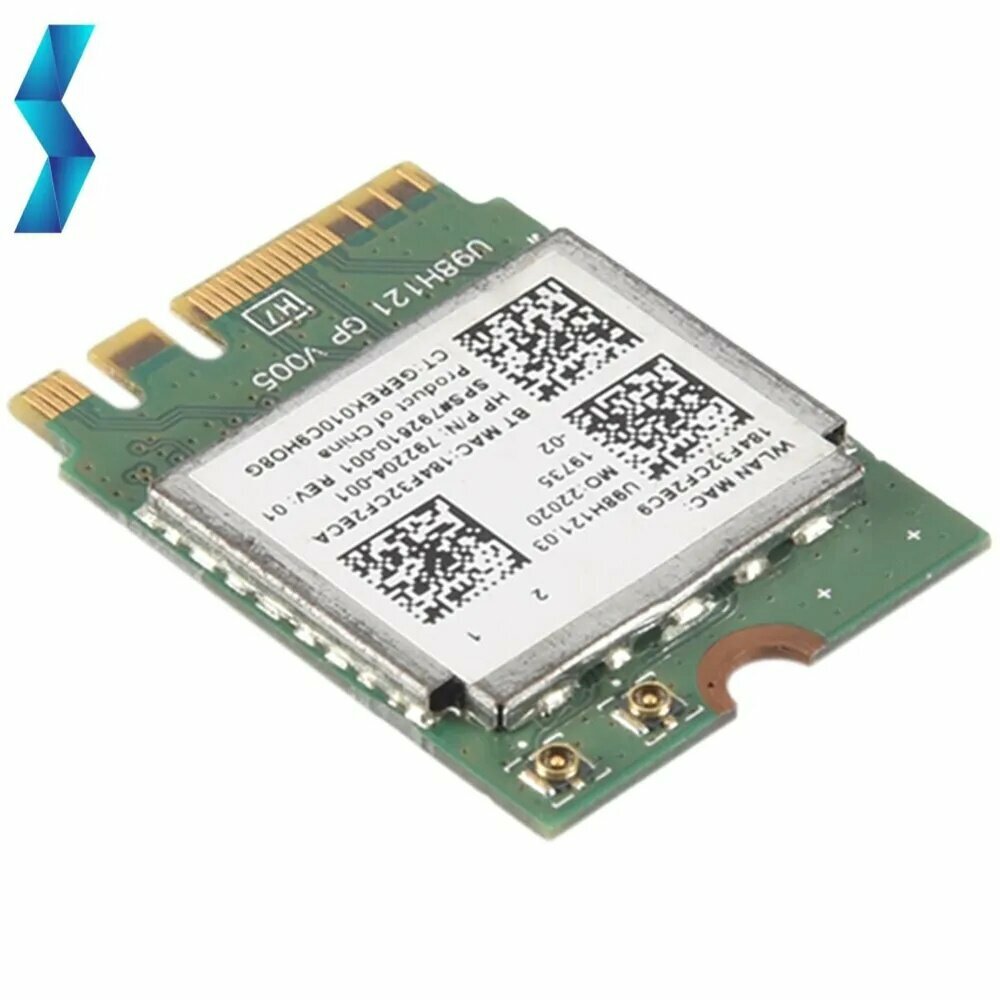 (A J Q K) Беспроводной адаптер совместим с Realtek RTL8723BE 802.11N WiFi Card Bluetooth 4.0 NGFF 843338-001 300 Мбит/с