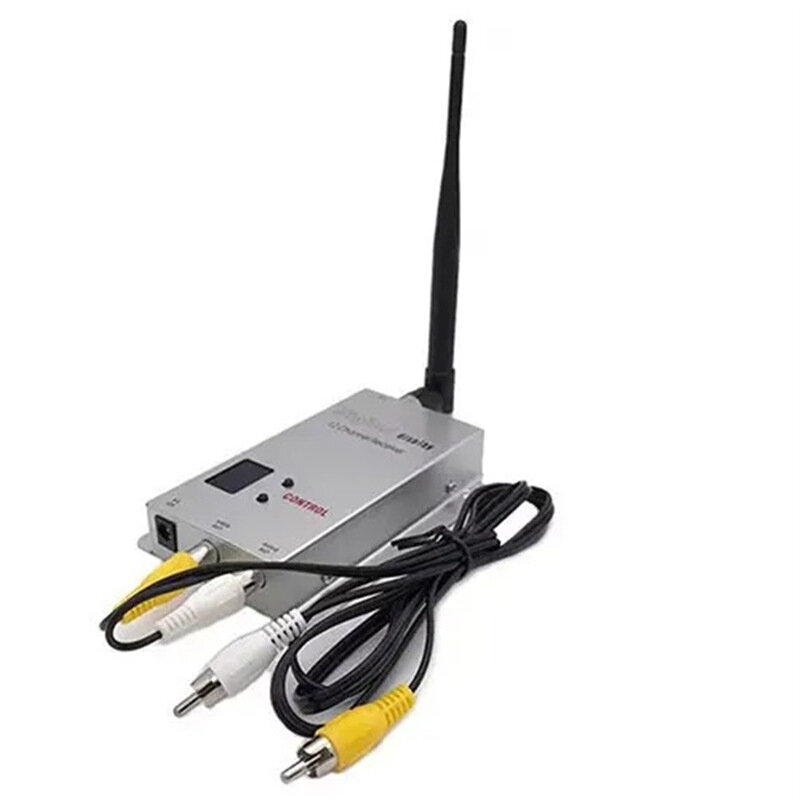 Беспроводная передача изображения, аудио-видео передатчик 1W, летающая машина для дронов, аэрофотосъемка, FPV, приемник передачи изображения 1.2G