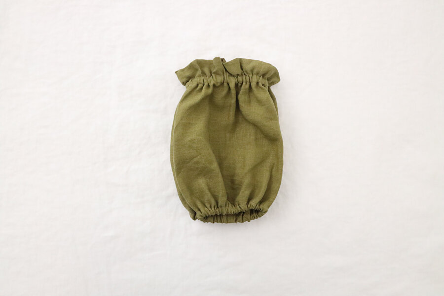 25N Простые однотонные чистые льняные защитные рукава для дома, кухни, офиса, взрослых, детей, легко сохнут