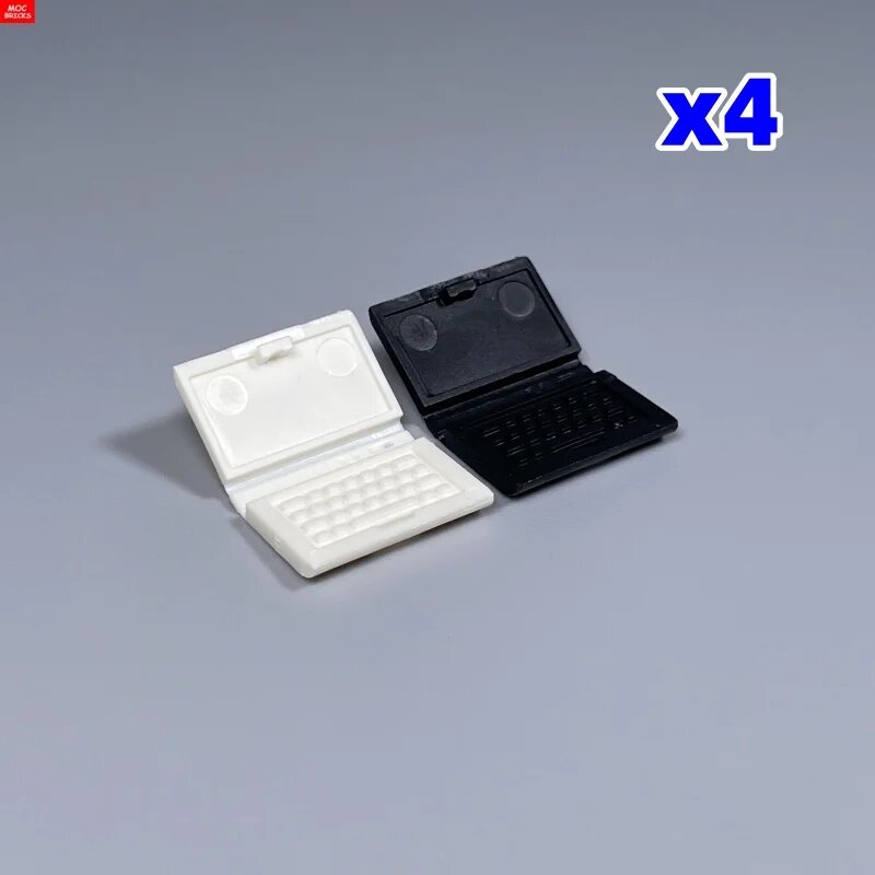 Мини-ноутбук пластиковый белый MOC BRICKS, Color: Белый, Color: NO.1