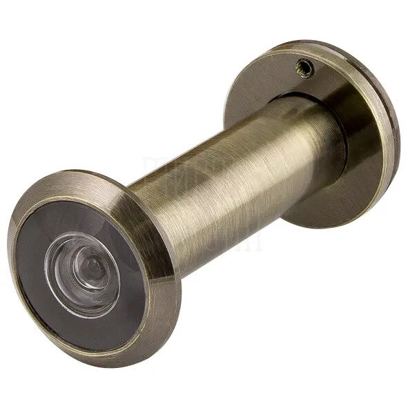 Глазок Fuaro (Фуаро) дверной оптика пластик DV 3/90-50/Z (VIEWER 3 DVZ) бронза