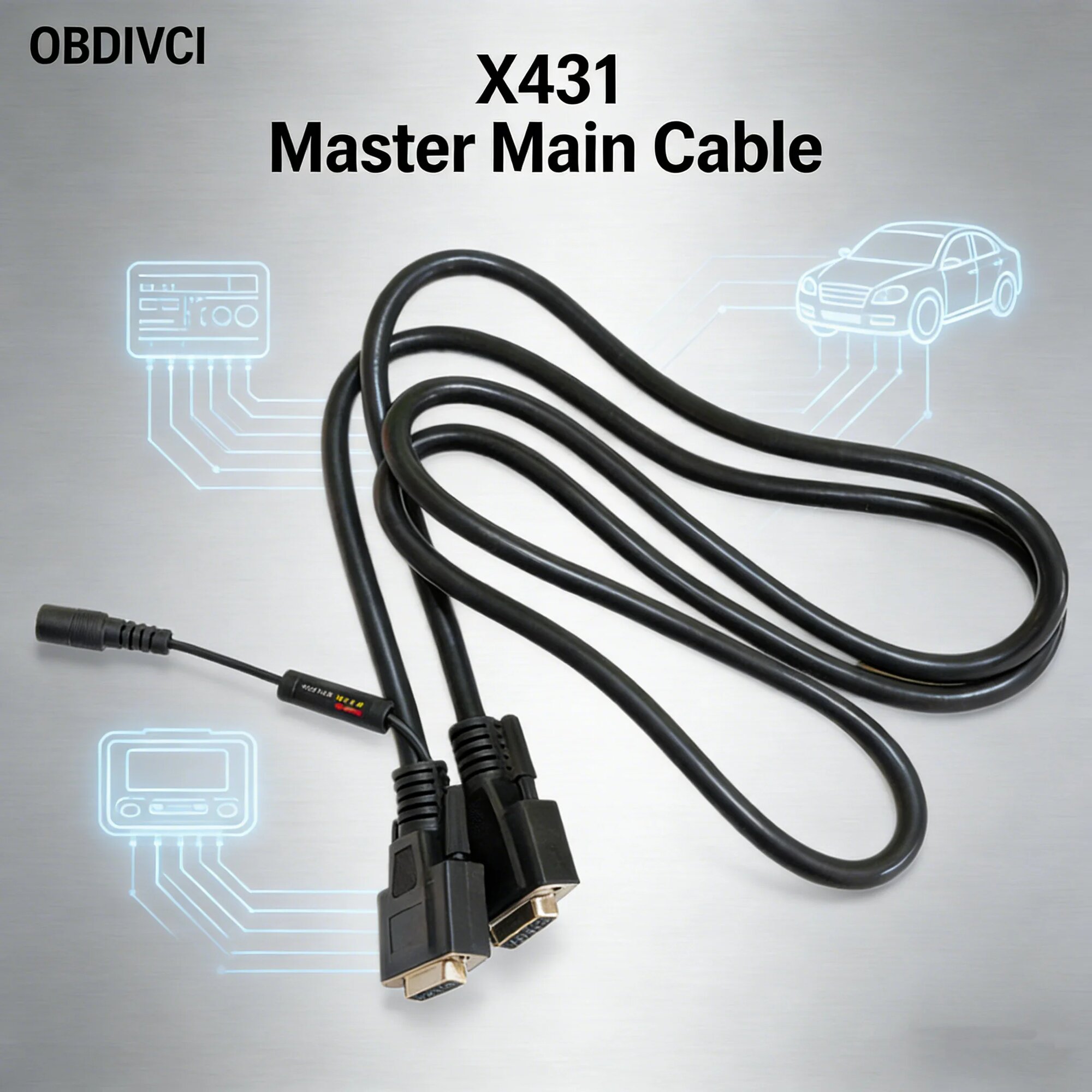 Оригинальный основной тестовый кабель LAUNCH X431 GX3 Master для сканера, автомобильные диагностические инструменты, автомобильные аксессуары