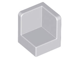 Panel 1 x 1 x 1 Corner, 6231 Light Bluish Gray U