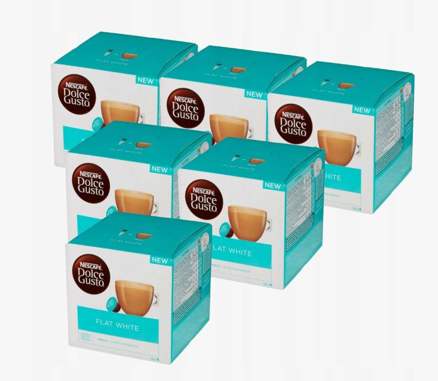 Кофе в капсулах Nescafe Dolce Gusto Flat White 6x16 капсул
