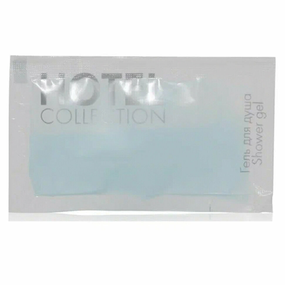 Гель для душа одноразовый 10 мл, комплект 500 шт, HOTEL COLLECTION, саше, флоупак, 2000303, 1 штук, 608842
