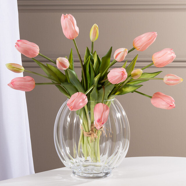 Силиконовые тюльпаны Signora Rosa 5 шт, 40 см, EDG, 216002-62-1