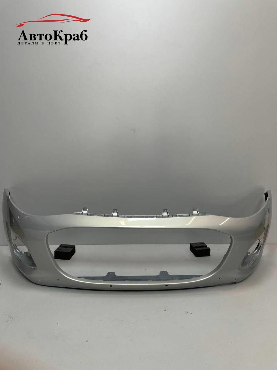 Бампер передний в цвет для Лада Калина 2 кросс 2014 - 2018 г. 610 - рислинг