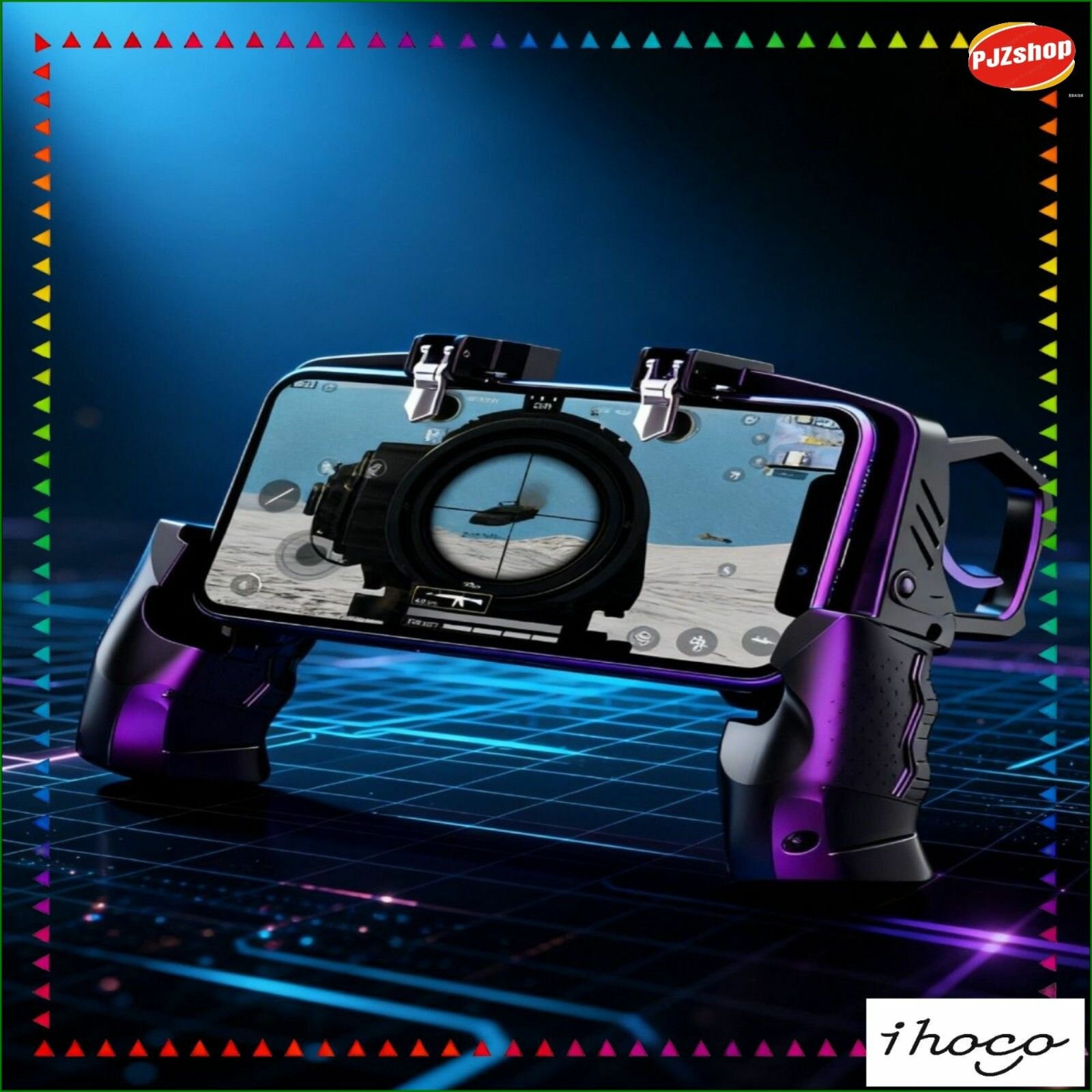 Эксклюзивный контроллер для мобильного гейминга, универсальный геймпад с шестью пальцевыми триггерами создан для PUBG-Новый продукт