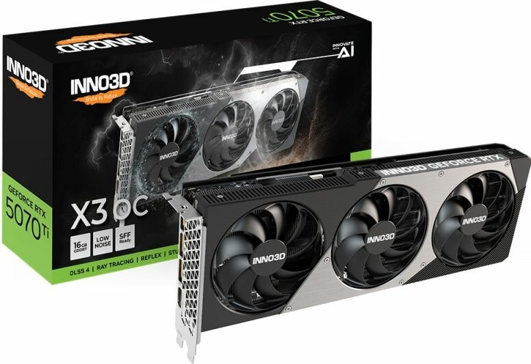 Видеокарта RTX 5070 Ti X3 OCRTX5070Ti (N507T3-16D7X-176068N)
