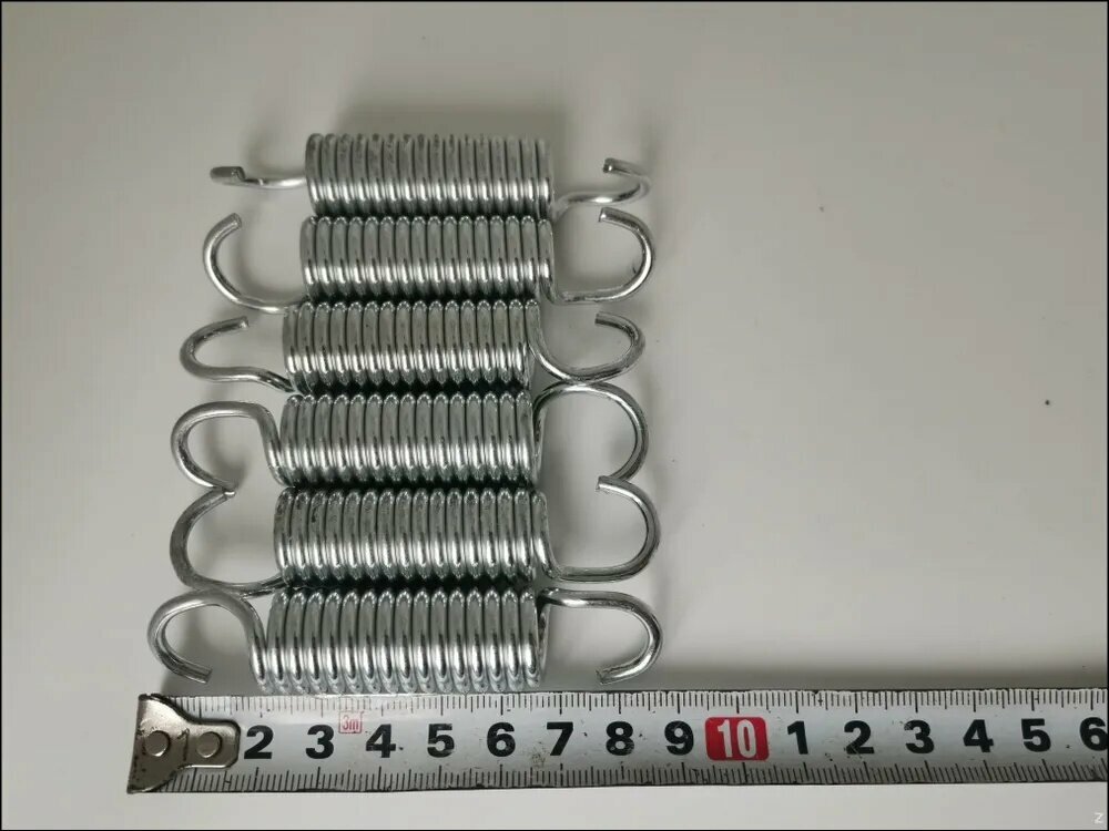 6 батутных пружин 87mm