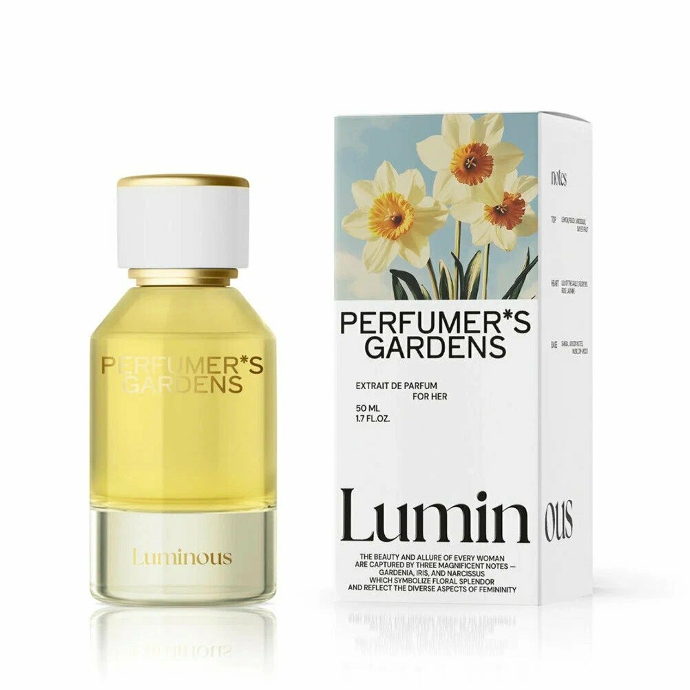 Духи Dilis parfumeer's Gardens LUMINOUS духи 50ml для женщин