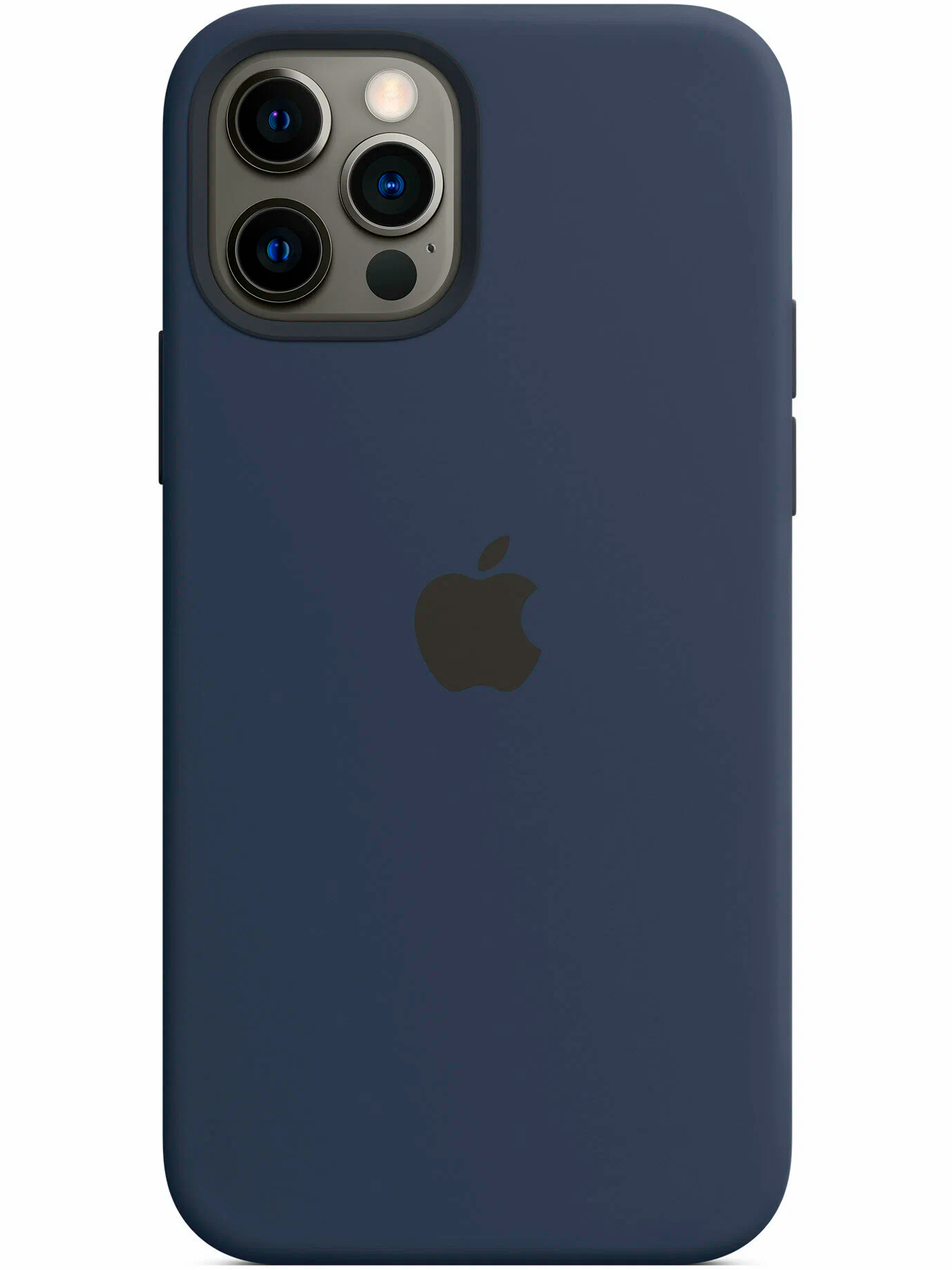 Чехол Apple iPhone 12 | 12 Pro Silicone Case with MagSafe Deep Navy MHL43ZE/A