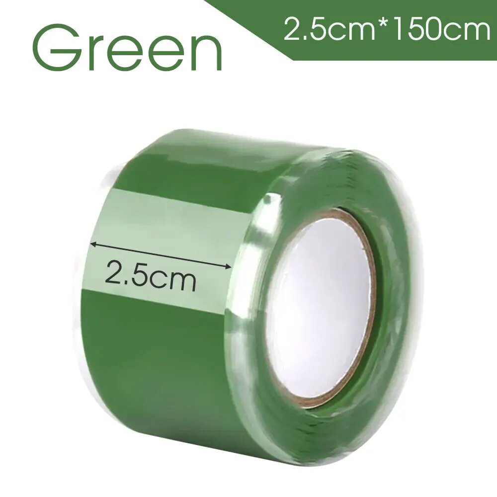 Водонепроницаемая самоклеящаяся лента для ремонта труб Green-1PCS