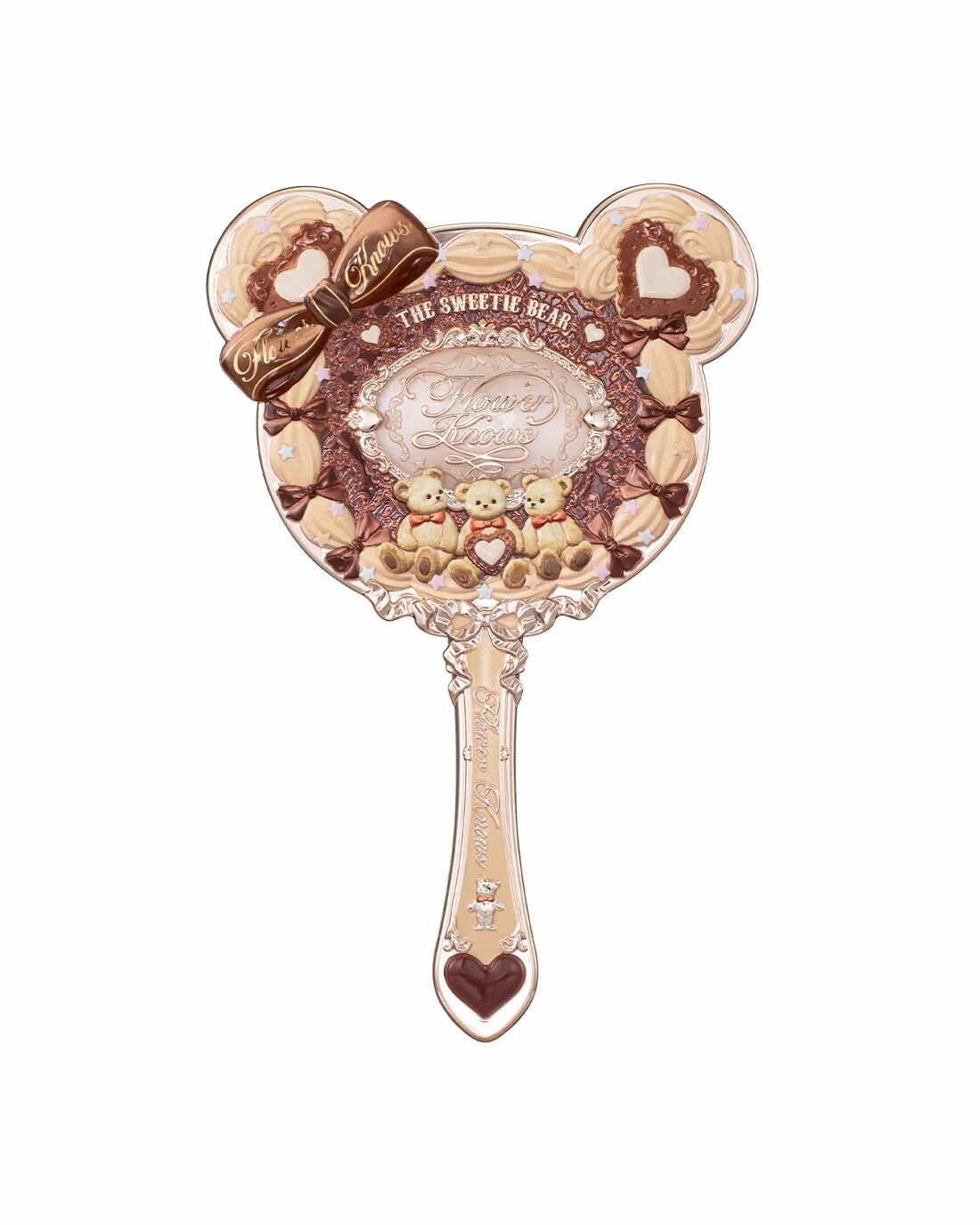 Зеркало Flower knows The Sweetie Bear Caramel Brown
