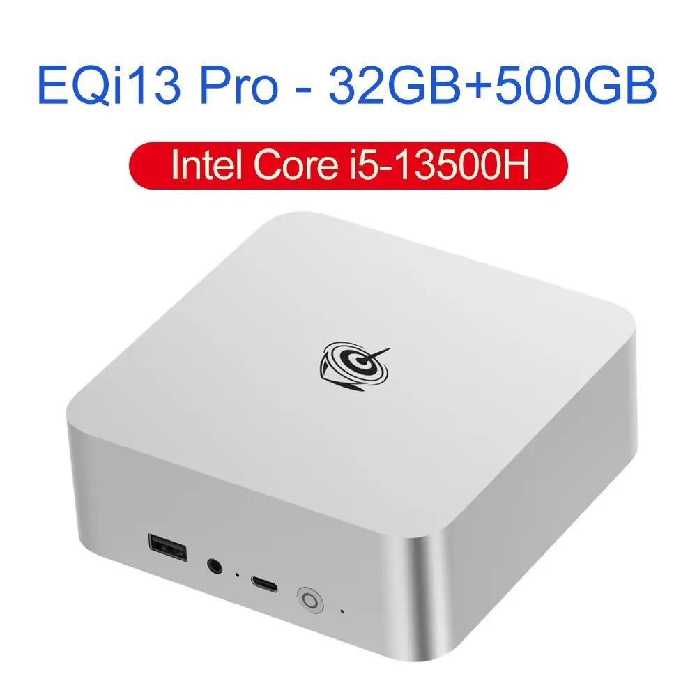 Мини-ПК Beelink EQi13 Pro Intel Core i5 13500H/i7 13620H 32ГБ+500ГБ/32ГБ+1ТБ EQi13
