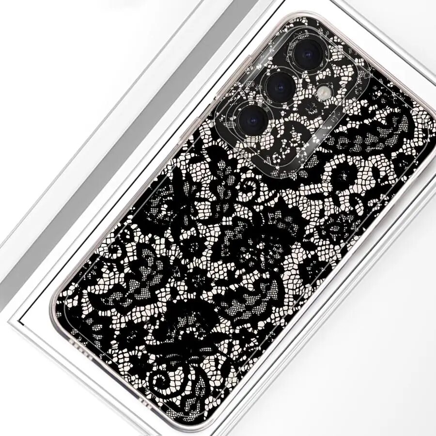 Чехол для Samsung Galaxy A31 с кружевом, цвет Mix05