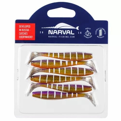 Силиконовая приманка Narval Choppy Tail 8cm #031 6шт.