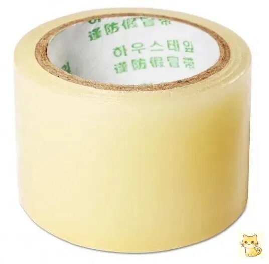 Клейкая лента для ремонта тепличных пленок 5смх10м, толщина 100 мкм, скотч для поликарбоната