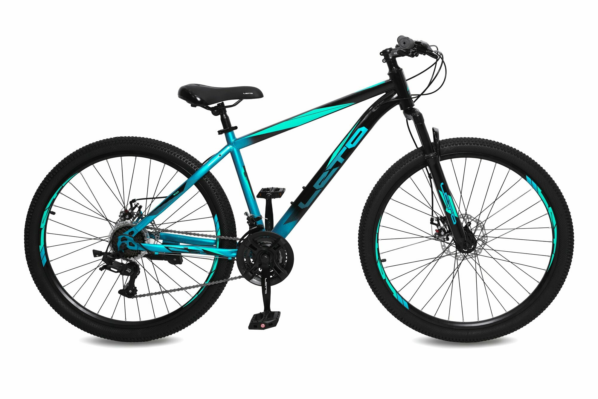 Велосипед 27,5" LETO FOX, сталь, рама 17", 21-ск