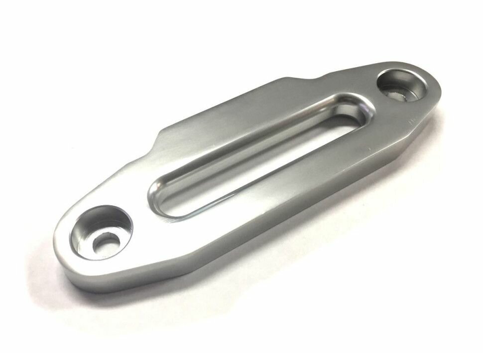 Клюз алюминиевый для лебедок с синтетическим тросом 152мм K145B K145S Матовый серебро