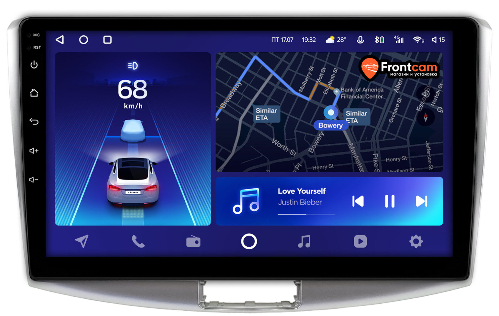 Штатная магнитола Teyes CC2 PLUS 6/128 10" RM-10-047 Volkswagen Passat B6 2005-2010, B7 2011-2015, CC 2008-2017 Android 10 (4G-SIM, DSP, QLed)