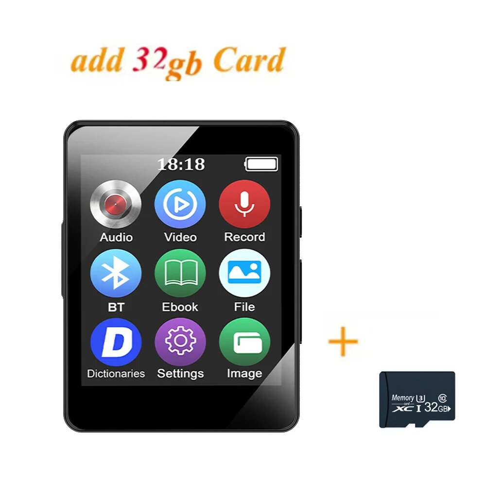 MP3-плеер Walkman Bluetooth 5.0 With 32GB