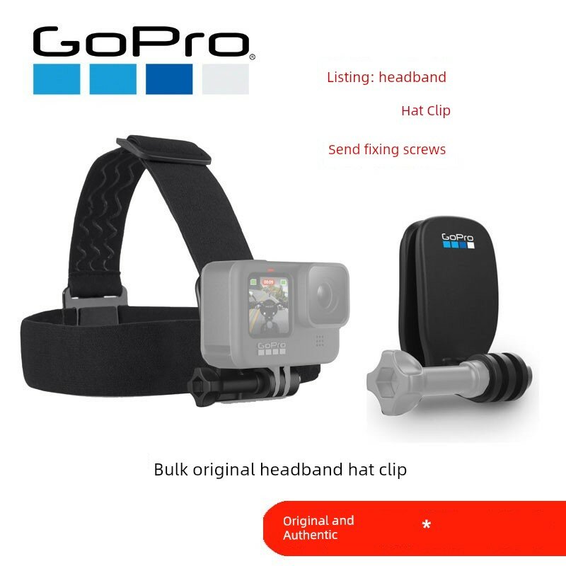 GoPro Головной ремешок с креплением для шапки для экшн-камер, регулируемое крепление для спорта