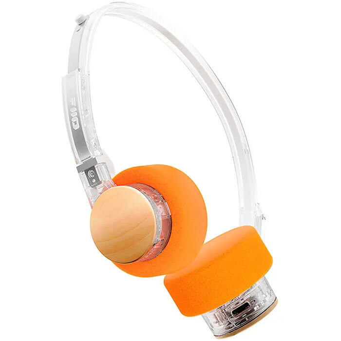 Bluetooth наушники FiiO EH11(F4431E) Transparent оранжевые