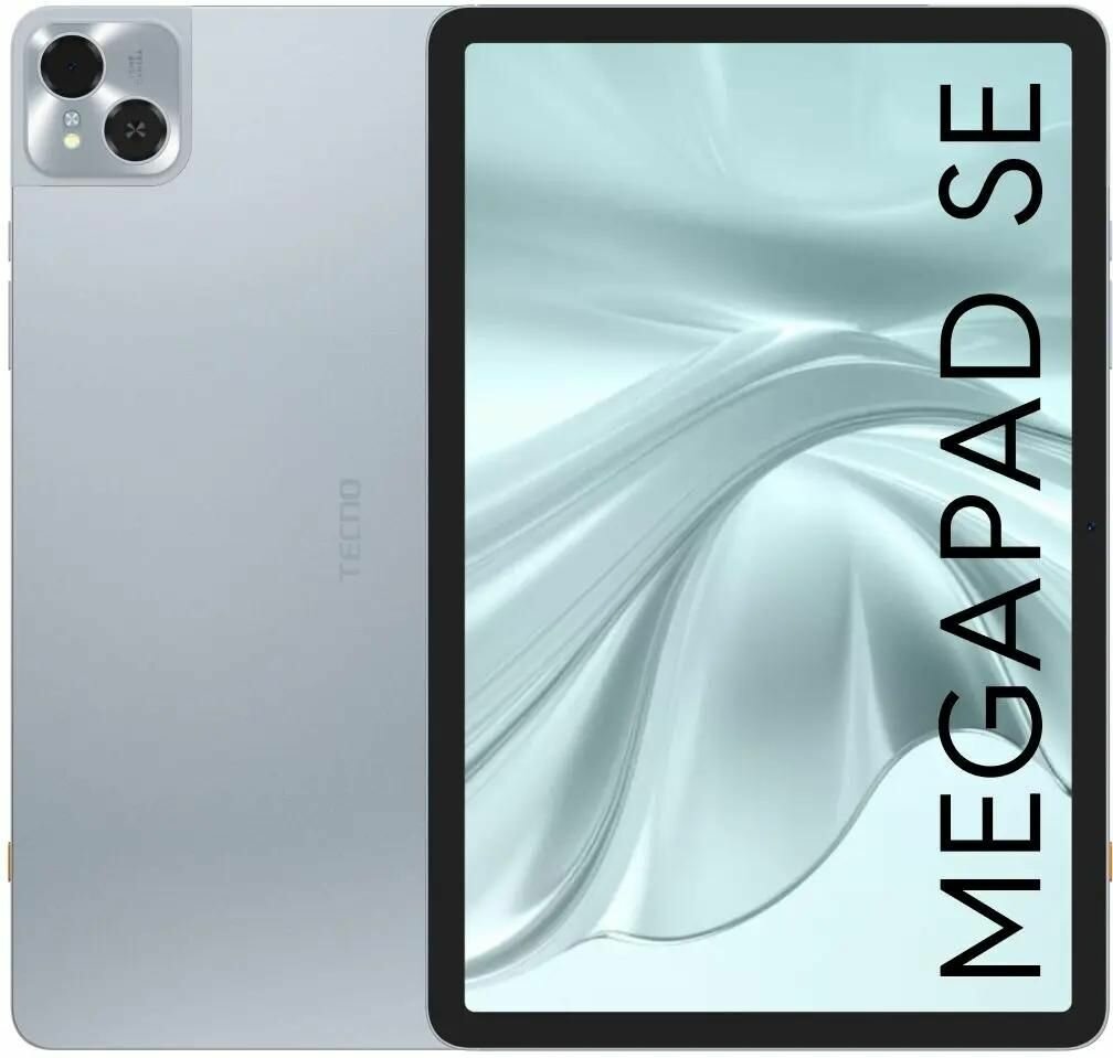 10.95" Планшет TECNO MegaPad 11 SE T1102 8/256 GB 685 4G, 1920 x 1200, 90Гц, Android 15, голубой T1102 8+256 ICE BLUE