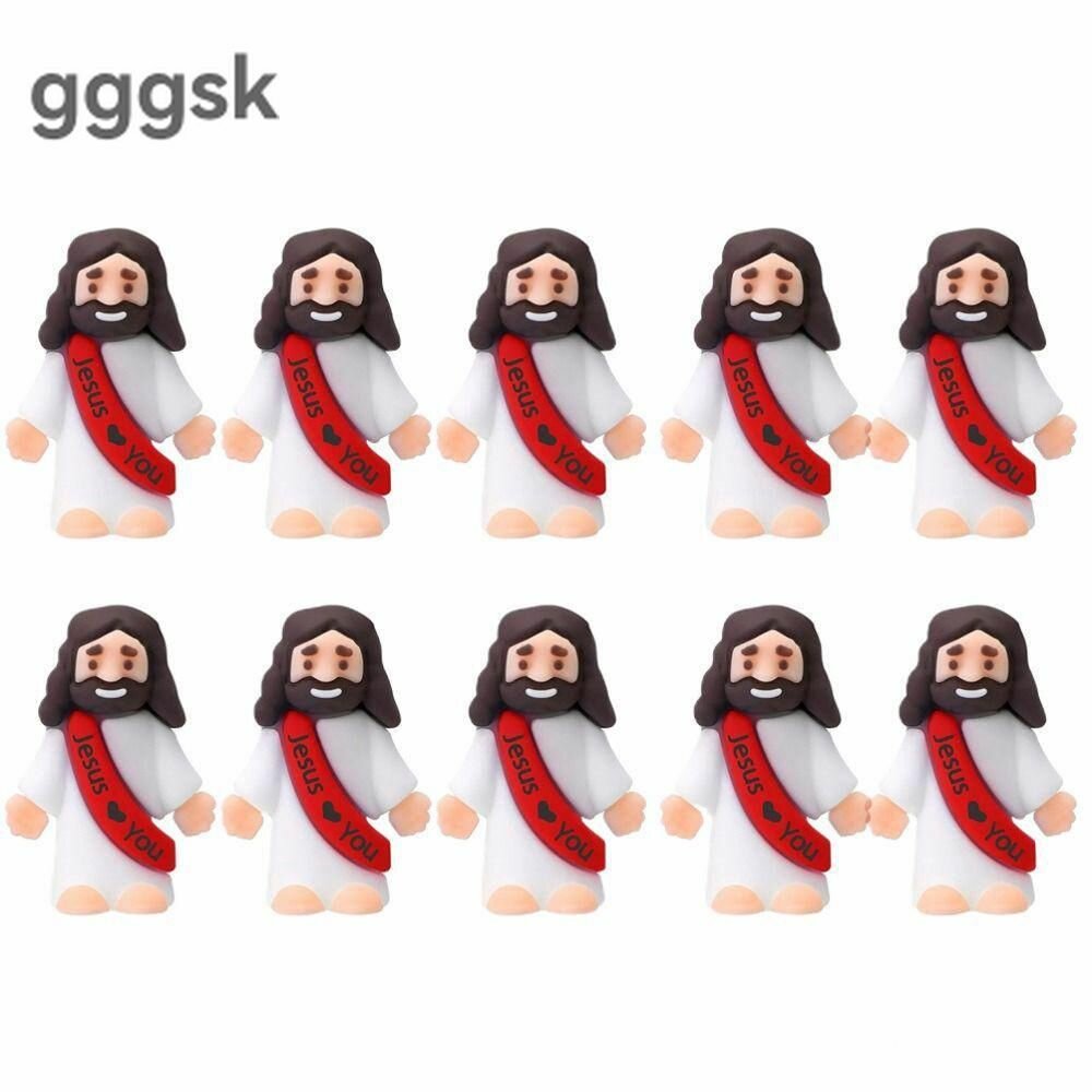 10 шт. Рождественская кукла Иисуса