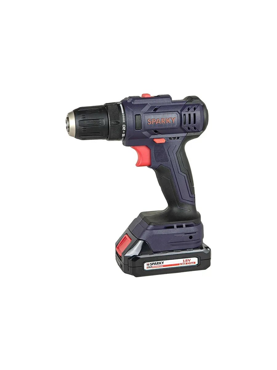 Аккумуляторная дрель-шуруповерт SPARKY BR2 18Li-C HD 140001