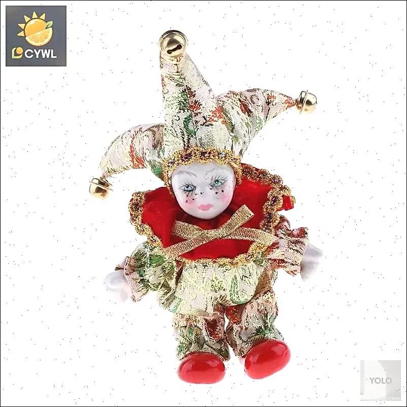 Итальянская фарфоровая кукла Триангел, 13 см, для подарка на День святого Валентина, коллекционная игрушка для декора дома