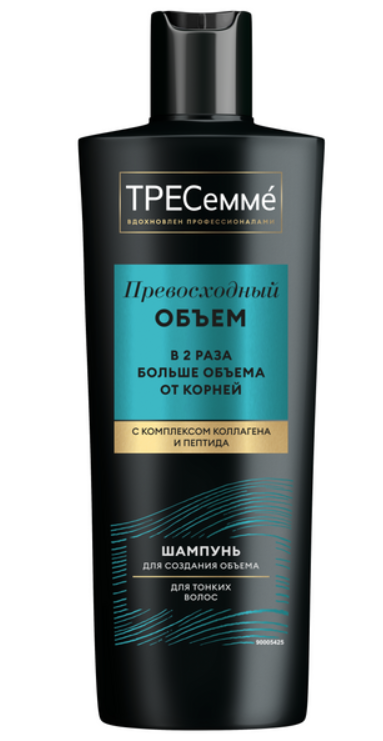 Тресемме Шампунь для создания объема, Beauty-full Volume, 400 мл