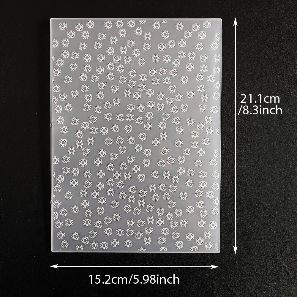 Трафарет для тиснения YH-255, 21.1x15.2 см, серый